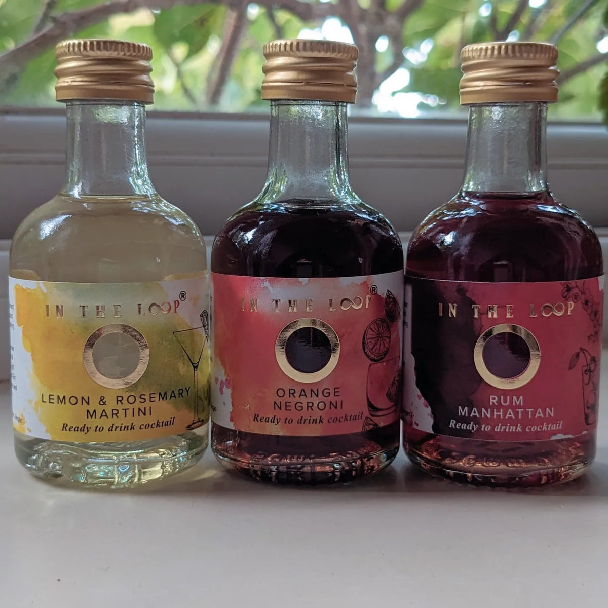 Ready to drink cocktail gift pack. 3 x 50ml mini cocktail bottles – In ...